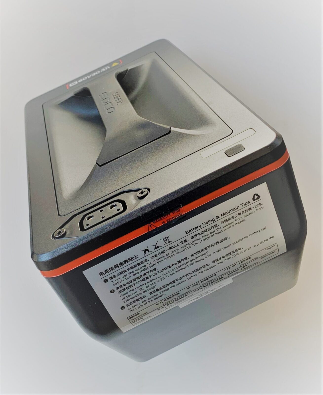 Supersoco CUX accu – Rayci